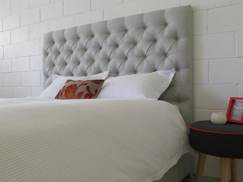 Deep buttoned headboard and upholstered bed | Pure Luxury