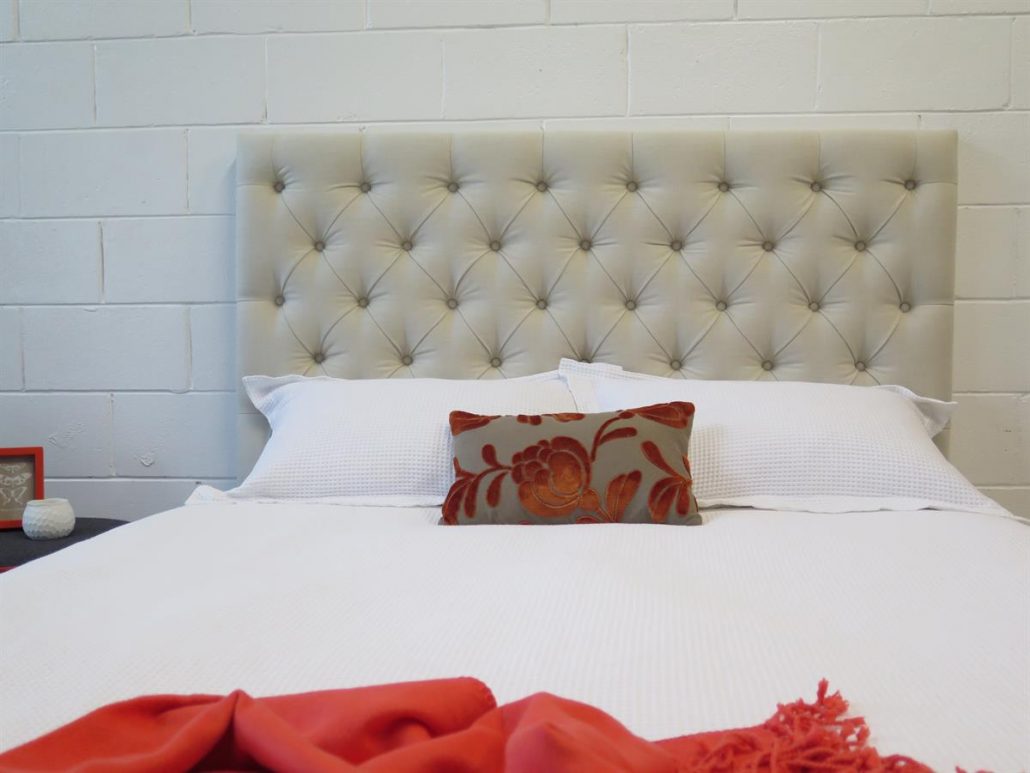 Luxurious Headboard | Upholstered Deep Buttoned Bedhead